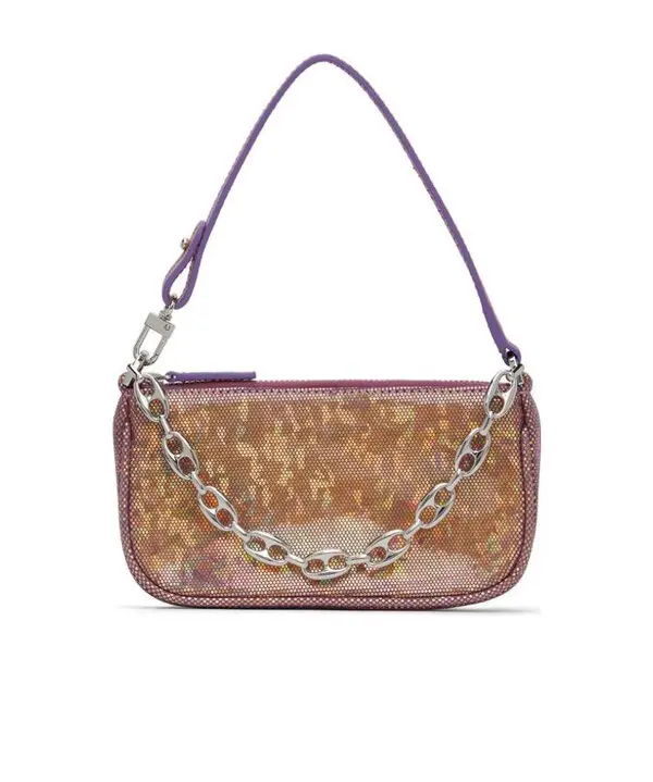 By Far Rachel Zipped Mini Bag