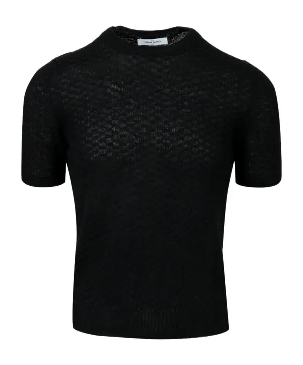 GRAN SASSO Short-sleeve Knitted T-shirt