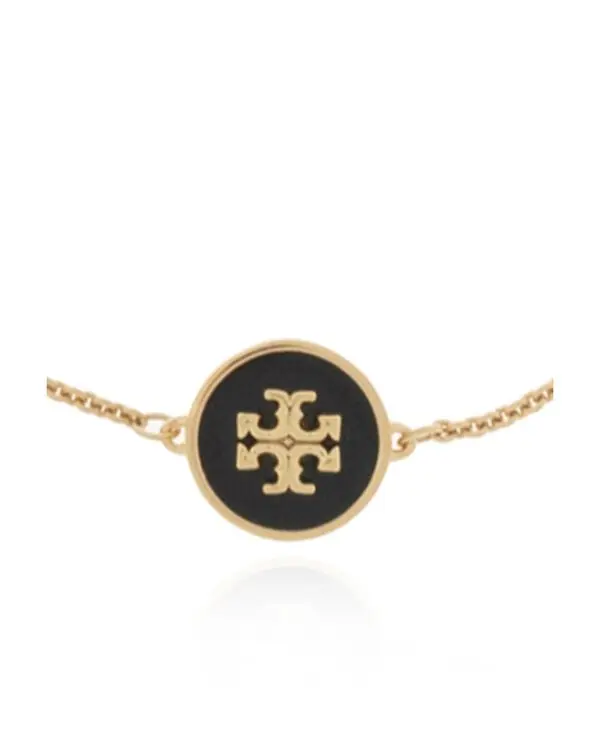 Tory Burch Kira Logo-pendant Chain Bracelet
