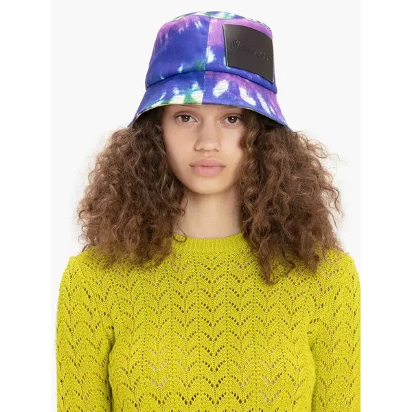 J.W.ANDERSON Jw Anderson Tie-dyed Logo-patch Bucket Hat