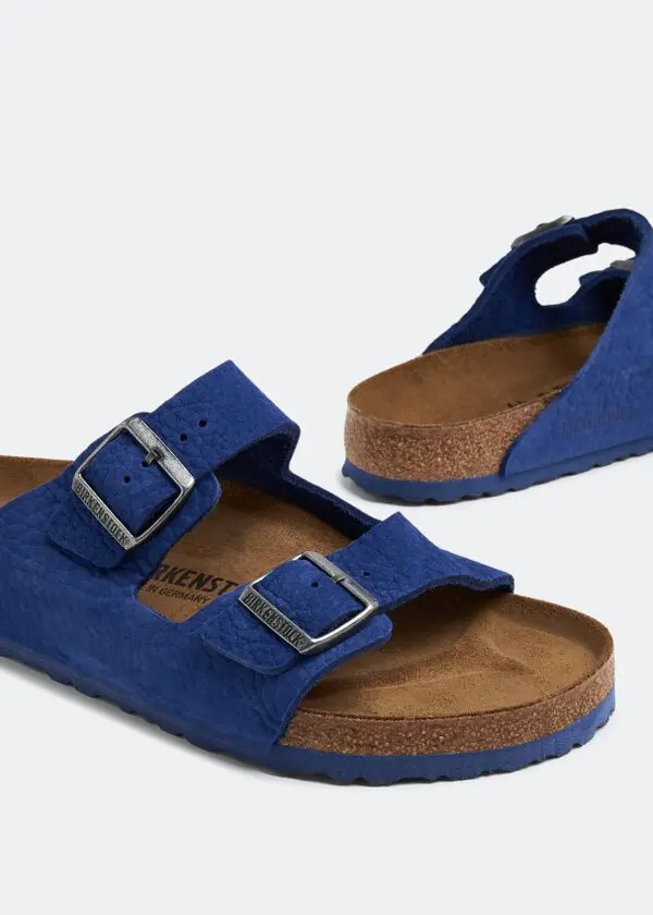 BIRKENSTOCK Logo Slippers