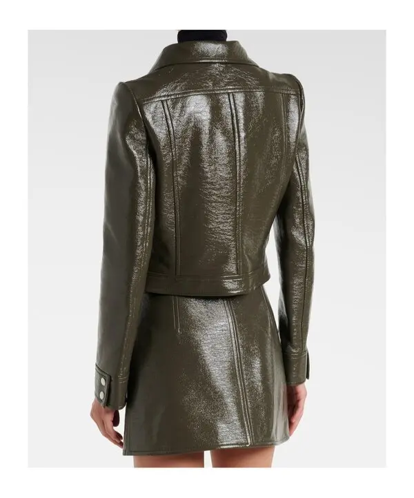 COURREGES Cotton-blend Vinyl Jacket