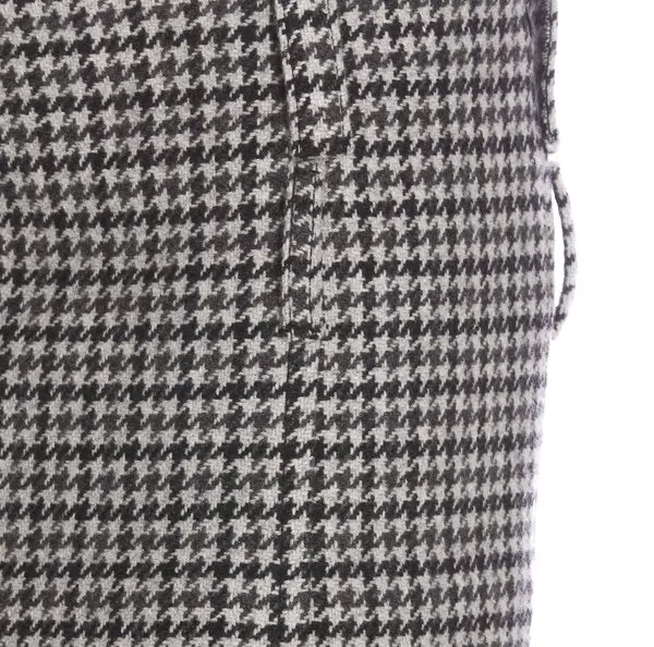 Miu Miu Houndstooth Mini Skirt