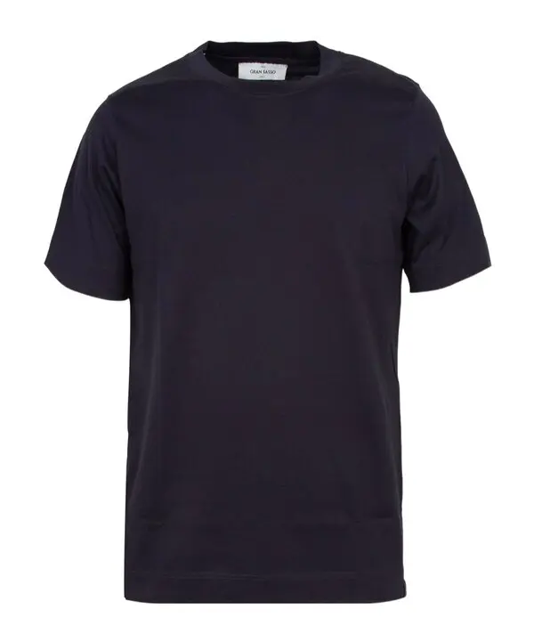 GRAN SASSO Crewneck T-shirt - Black
