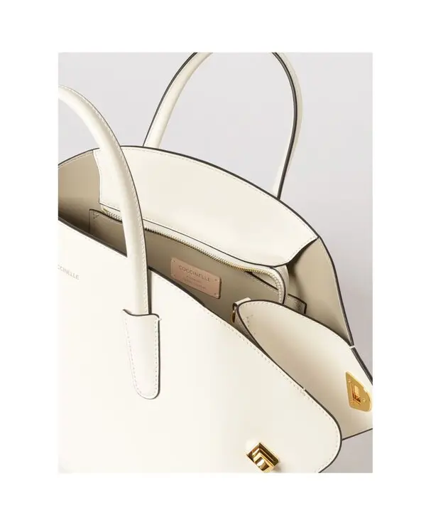 COCCINELLE Handle Leather Tote Bag