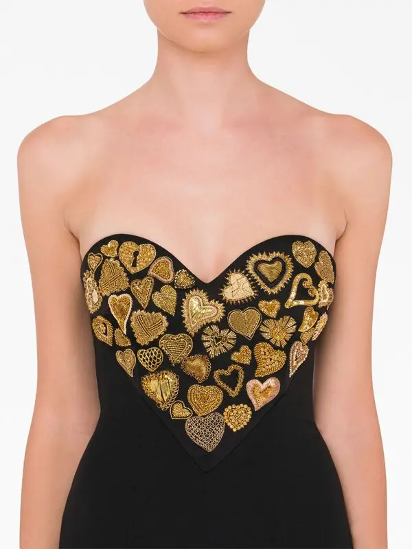 Moschino Strapless Dress