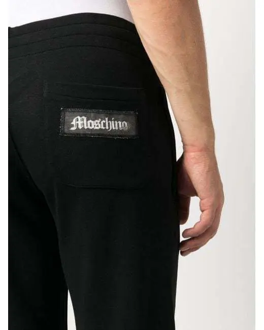 Moschino Logo-patch Elasticated Track Pants