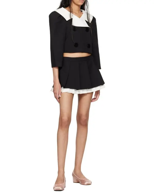 SHUSHU/TONG Double-breasted Wool Blazer