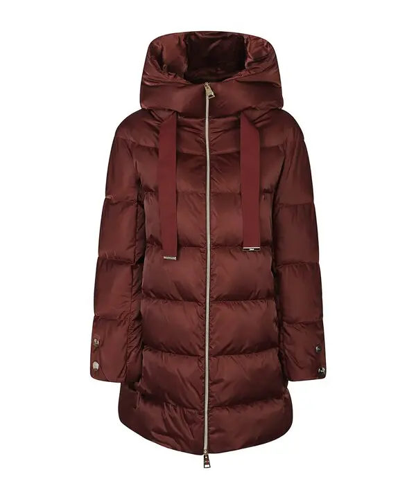 Herno Zip-up Drawstring Hooded Jacket