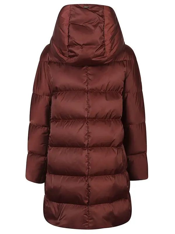 Herno Zip-up Drawstring Hooded Jacket