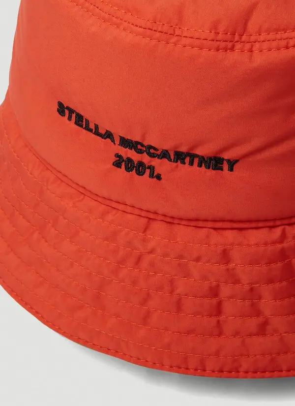 Stella McCartney Embroidered Logo Fisherman's Hat