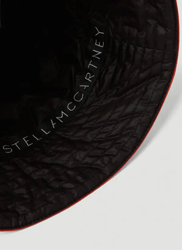Stella McCartney Embroidered Logo Fisherman's Hat