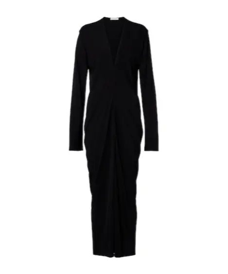 THE ROW Cassin Draped Maxi Dress