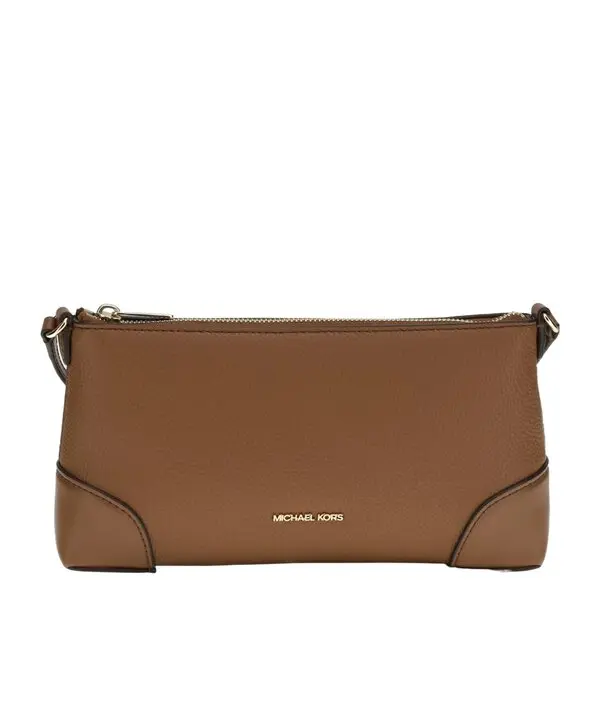 Michael Kors Murphy Leather Shoulder Bag - Brown
