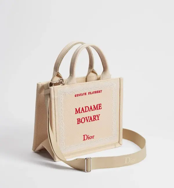 Dior Small Book Tote With Strap