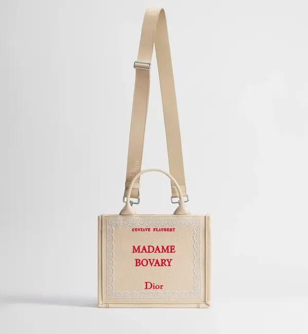 Dior Small Book Tote With Strap