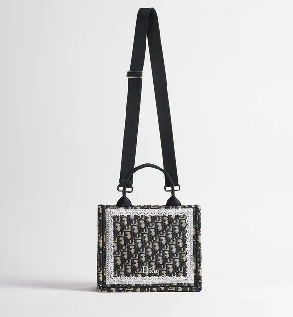 Dior Small Book Tote With Strap