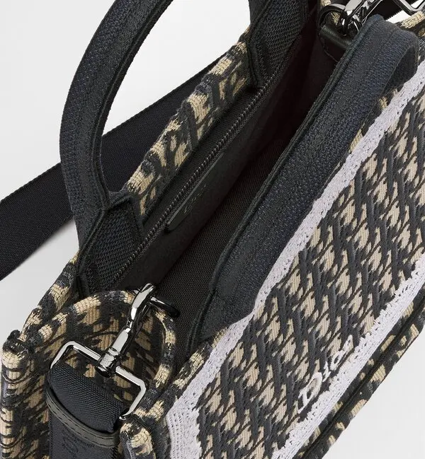 Dior Small Book Tote With Strap