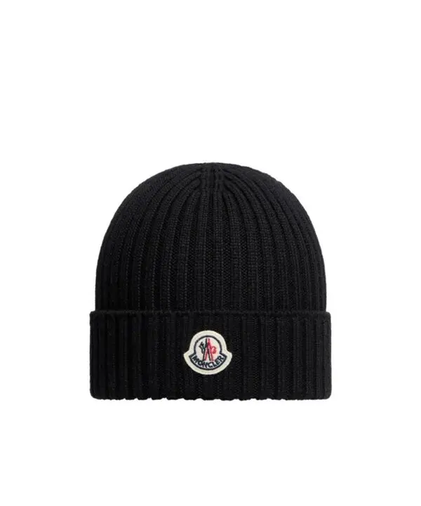 Moncler Ribbed Knit Hat