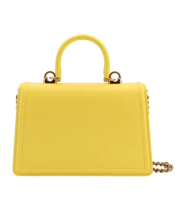 Dolce & Gabbana Dolce Gabbana Devotion Embellished Small Tote Bag