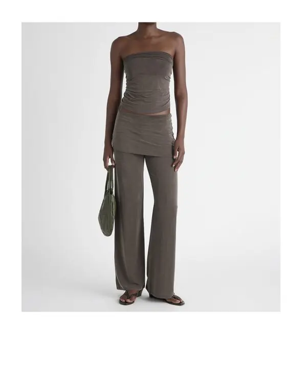 Paloma Wool Adriana Ii Double-buckle Belt Top