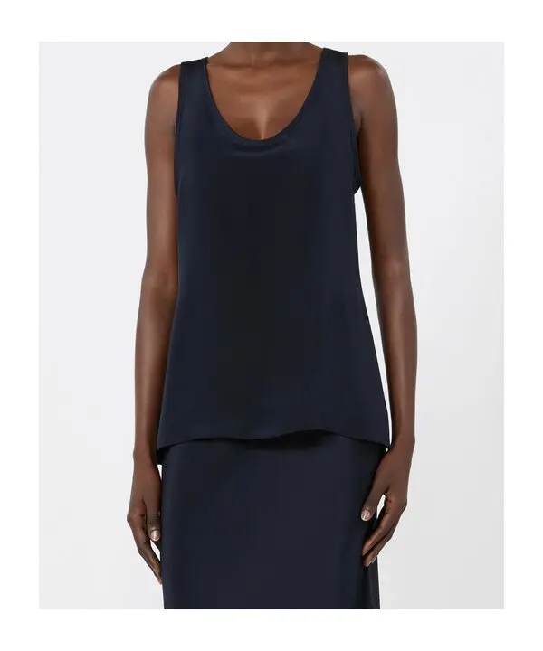 Max Mara Round Neck Sleeveless Vest