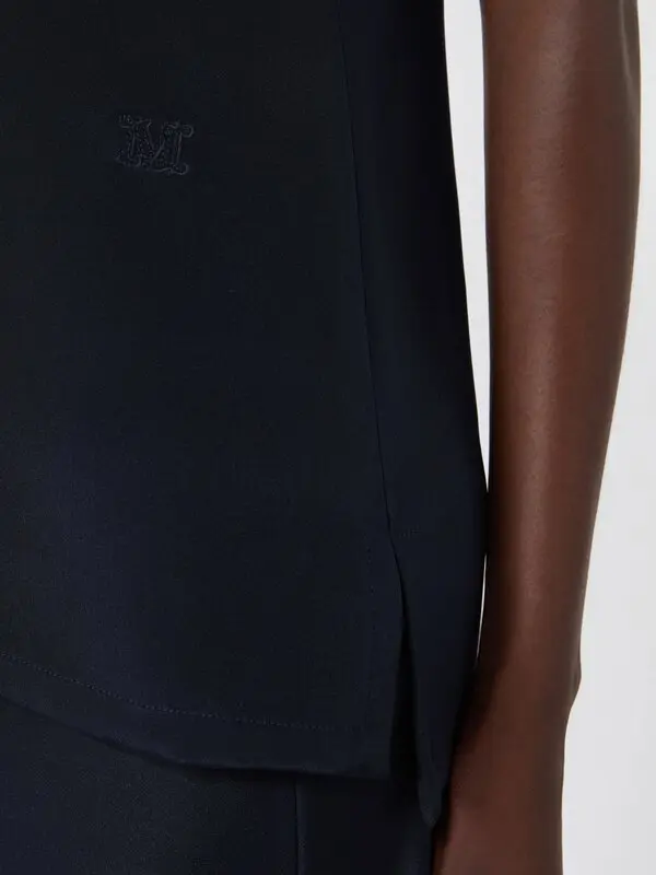 Max Mara Round Neck Sleeveless Vest
