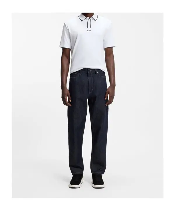 Hugo Boss Contrast Trim Short-sleeved Polo Shirt
