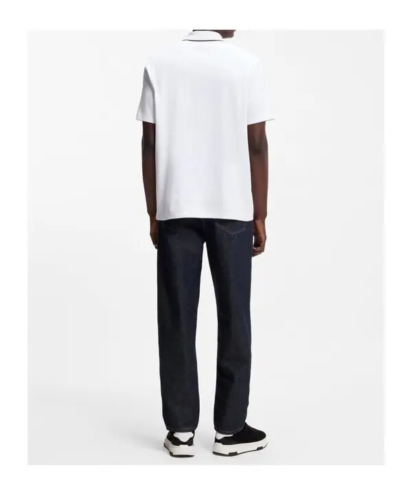 Hugo Boss Contrast Trim Short-sleeved Polo Shirt
