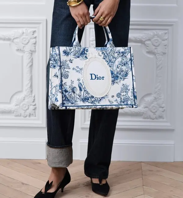 Dior Medium Book Tote With Strap