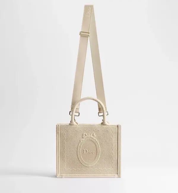 Dior Small Book Tote With Strap