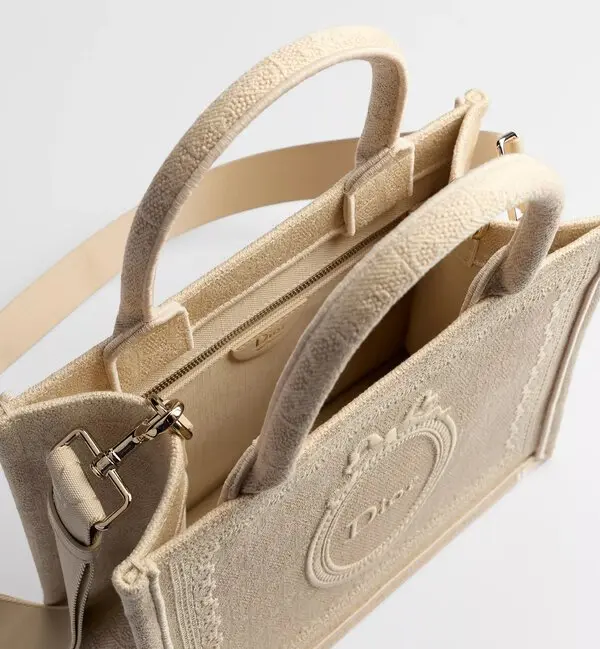 Dior Small Book Tote With Strap