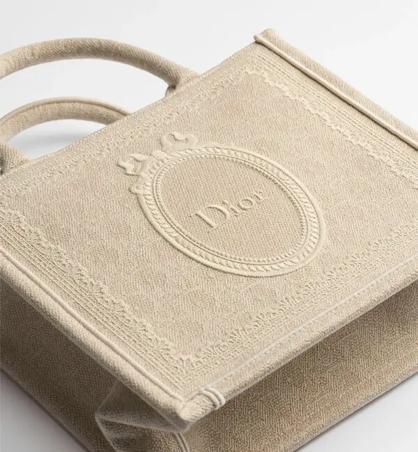 Dior Small Book Tote With Strap