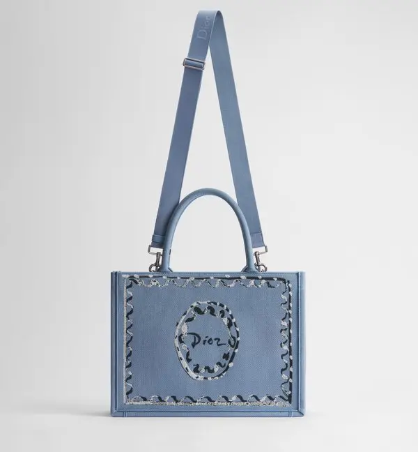 Dior Dioriviera Medium Book Tote With Strap