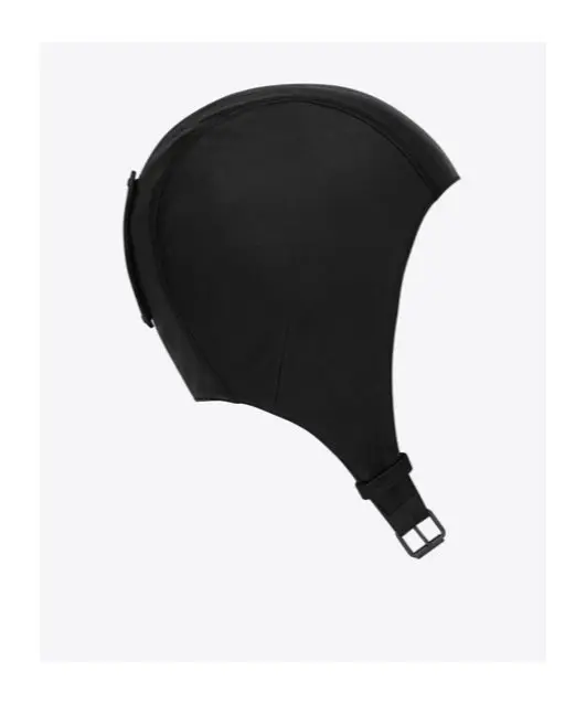 Saint Laurent Aviator Hat In Leather