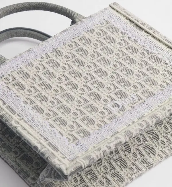 Dior Small Book Tote With Strap