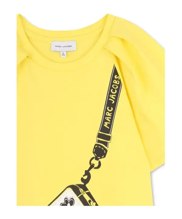 Marc Jacobs Puff-sleeve Graphic Dress