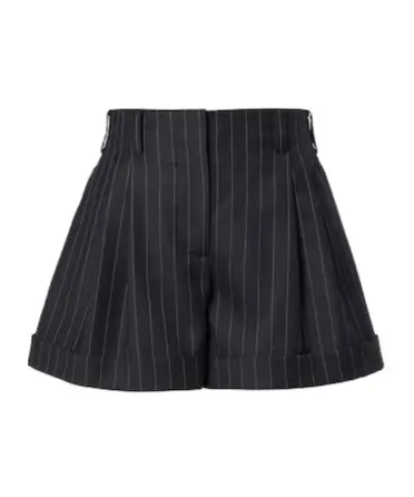 Givenchy Pinstripe Wool Shorts