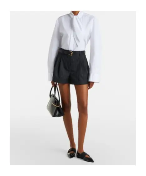 Givenchy Pinstripe Wool Shorts
