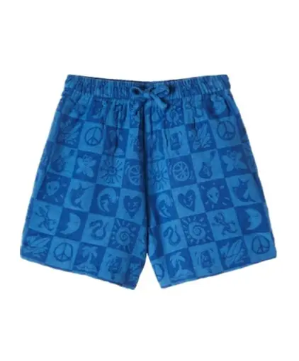 MOLO Arto Checked Cotton Shorts