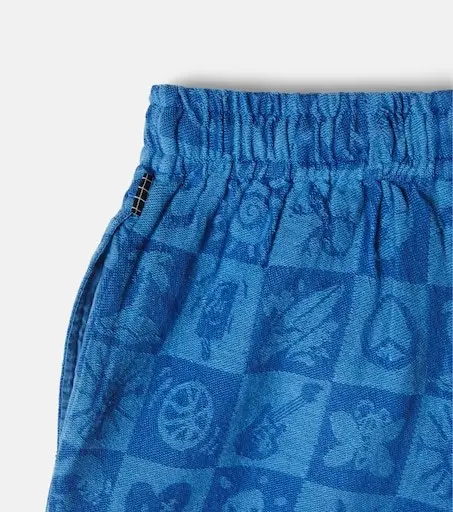 MOLO Arto Checked Cotton Shorts