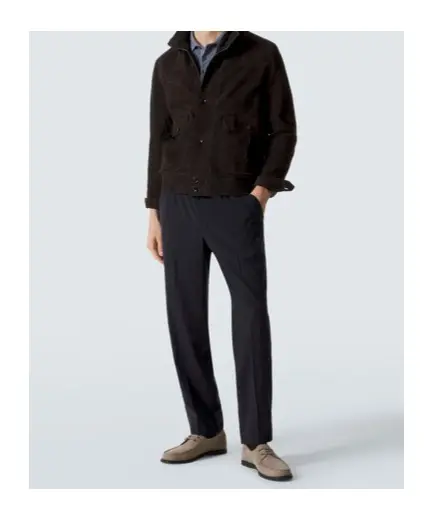 Brioni Asolo Wool Straight Pants