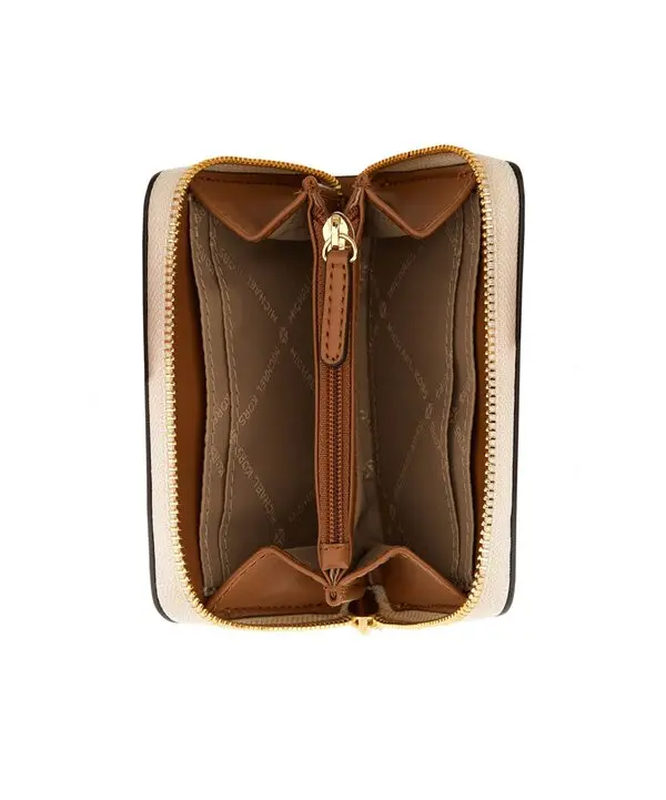 Michael Kors Jet Set Small Signature Logo Zip-around Card Case
