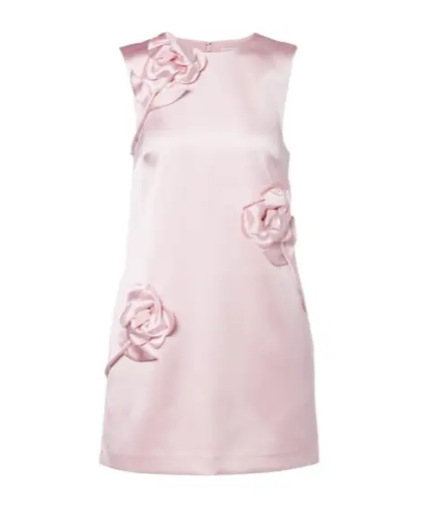 SELF-PORTRAIT Satin Minidress