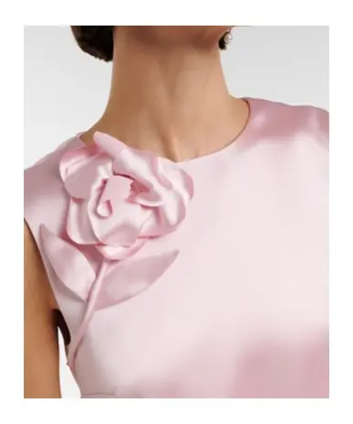 SELF-PORTRAIT Satin Minidress