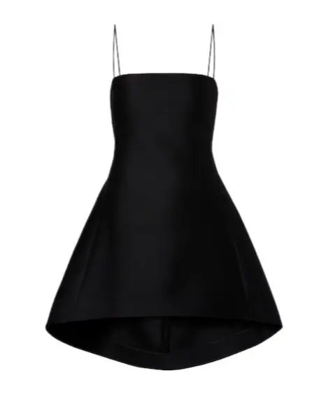 Balenciaga Wool And Silk Minidress