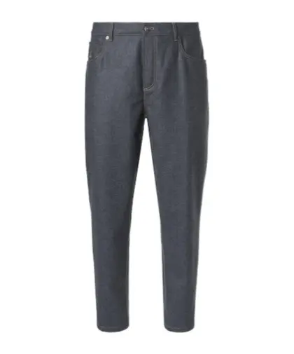 Brunello Cucinelli Virgin Wool Straight Pants