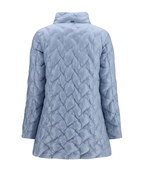 Herno Midi Quilted High-neck Jacket