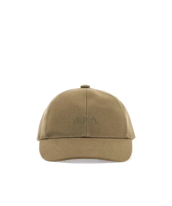 A.p.c. Charlies Logo Embroidered Baseball Cap