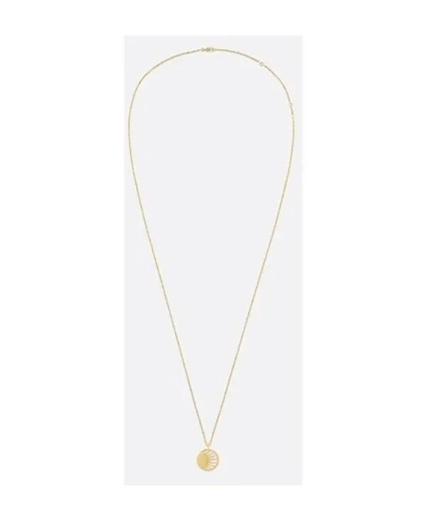 Dior Rose Céleste Medallion Necklace